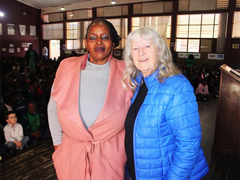WATCH: WH Coetzer honours Sue Lubbe and former principal at Soup Day ...